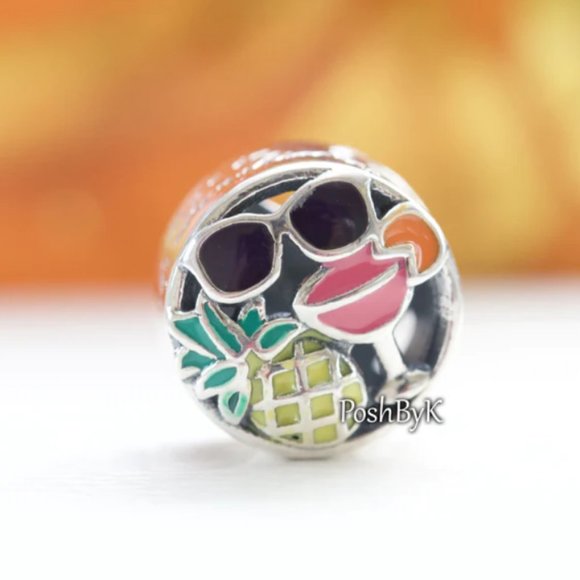 Pandora | Jewelry | Pandora Summer Fun Charm 79218enmx | Poshmark